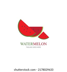 Watermelon Logo Vector Template Creative Watermelon Stock Vector ...