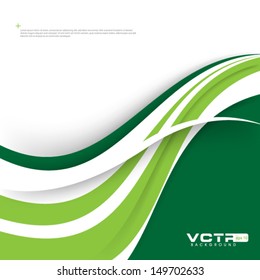 Green Lines Abstract Vector Background Stock Vector (Royalty Free) 64169509 | Shutterstock
