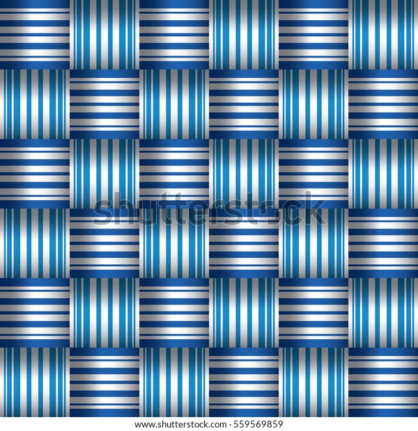 Weave Pattern Seamless Background Blue Color Stock Vector (Royalty Free ...