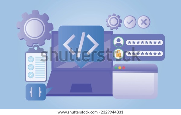 247+ Thousand Coding Flat Vector Royalty-Free Images, Stock Photos ...