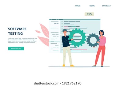 Open Source Web Banner Landing Page Stock Vector (Royalty Free) 2381938695 | Shutterstock