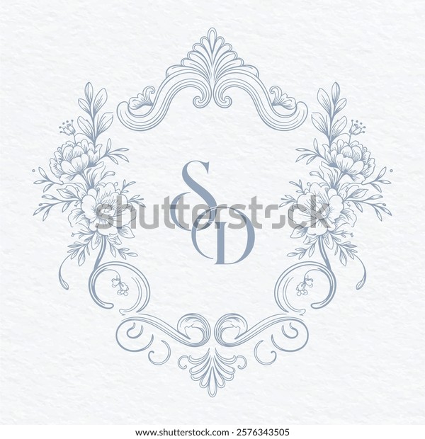 82,880 Wedding Monogram Leaf Stock Vectors and Vector Art | Shutterstock
