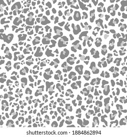 Snow Leopard Print Pattern