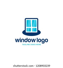 Window Logo Design Window Logo Vector Stock Vector (Royalty Free ...