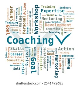 Word Cloud Coaching Multiple Colors English Stock Vector (Royalty Free) 2541492685 | Shutterstock