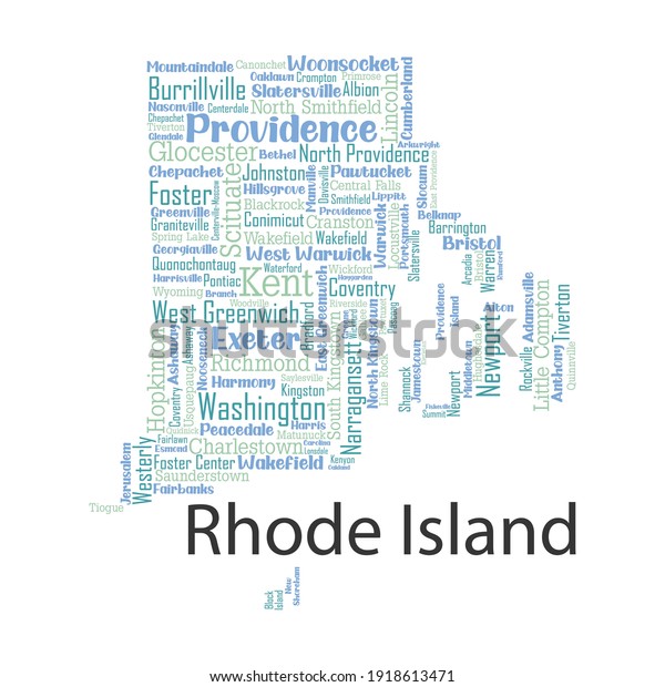 Word Cloud Map Design Includes All Stock Vector (Royalty Free ...