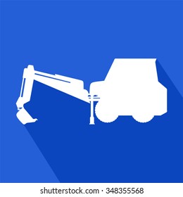 Work Machine Icon Stock Vector (Royalty Free) 348355568 | Shutterstock