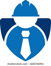 Worker Shield Stock Vector (Royalty Free) 1603746901 | Shutterstock