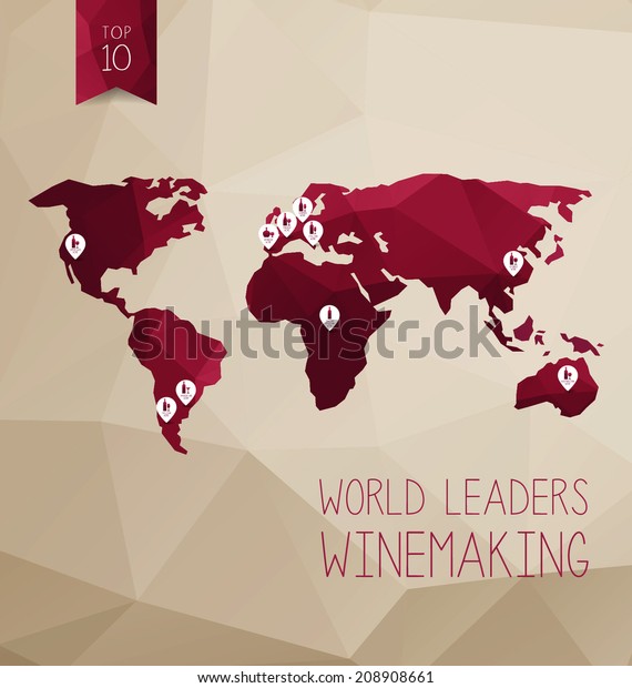 3,148 Wine World Map Images, Stock Photos, 3D objects, & Vectors ...