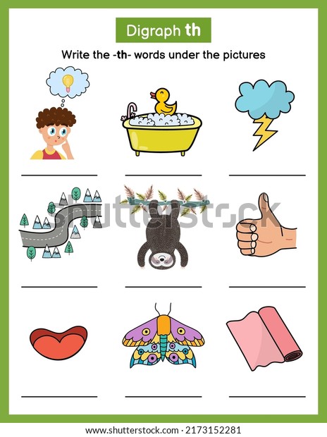 1,337 Phonics Worksheets Images, Stock Photos, 3D objects, & Vectors ...
