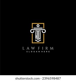 Wu Initial Monogram Logo Lawfirm Pillar Stock Vector (Royalty Free) 2396598487 | Shutterstock