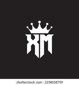 Xm Mx Logo Monogram Symbol Shield Stock Vector (Royalty Free) 2238558759 | Shutterstock