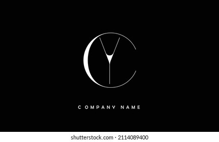 Yc Cy Alphabets Letters Logo Monogram Stock Vector (Royalty Free) 2114089400 | Shutterstock