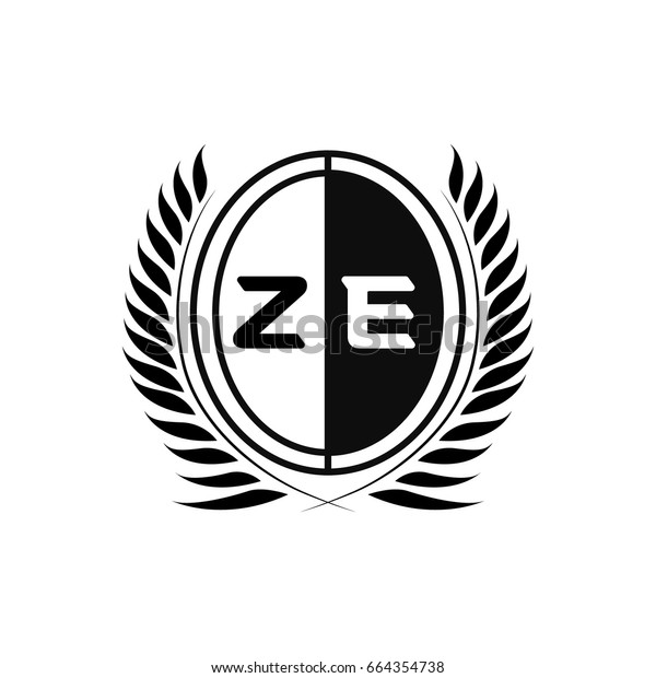 Z E Logo Stock Vector (Royalty Free) 664354738 | Shutterstock