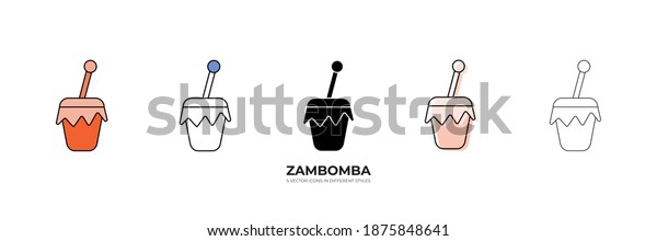 Zambomba Navideña: Over 1 Royalty-Free Licensable Stock Illustrations ...