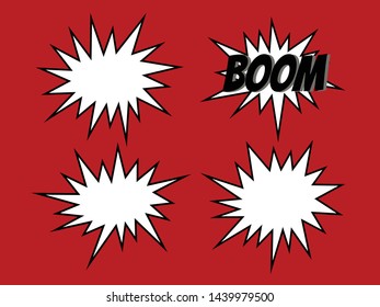2,790 White Boom Text On Black Background Images, Stock Photos ...