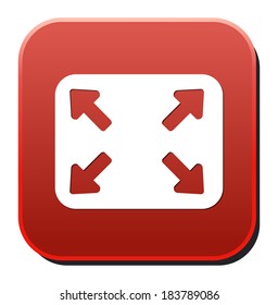 Zoom Button Stock Vector (Royalty Free) 183789086 | Shutterstock