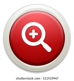Zoom Button Stock Vector (Royalty Free) 517433026 | Shutterstock
