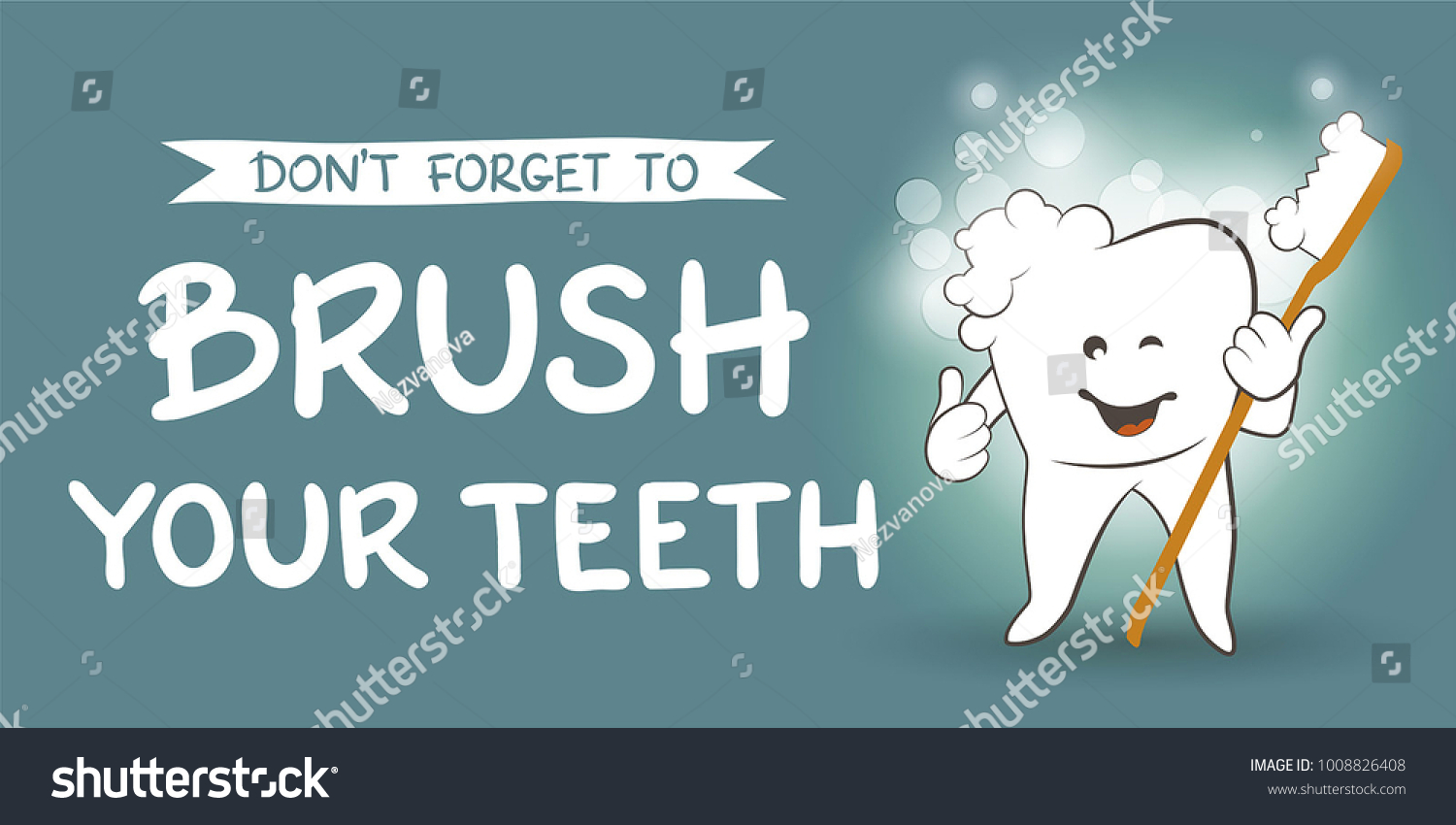 Brush Your Teeth Poster