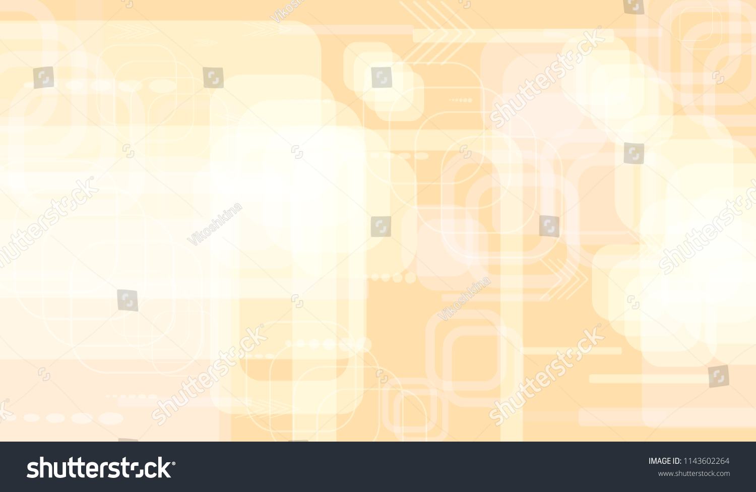 Tech Background Light Horizontal Technology Background Stock Vector ...