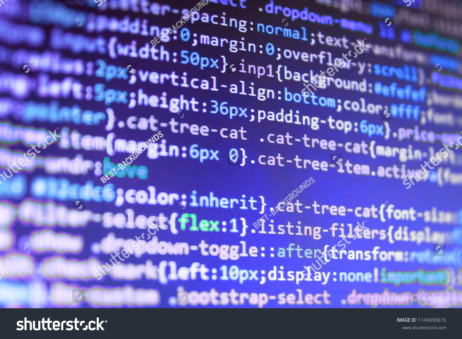 Business Ai Technology Represent Learning Process Stock Photo ...