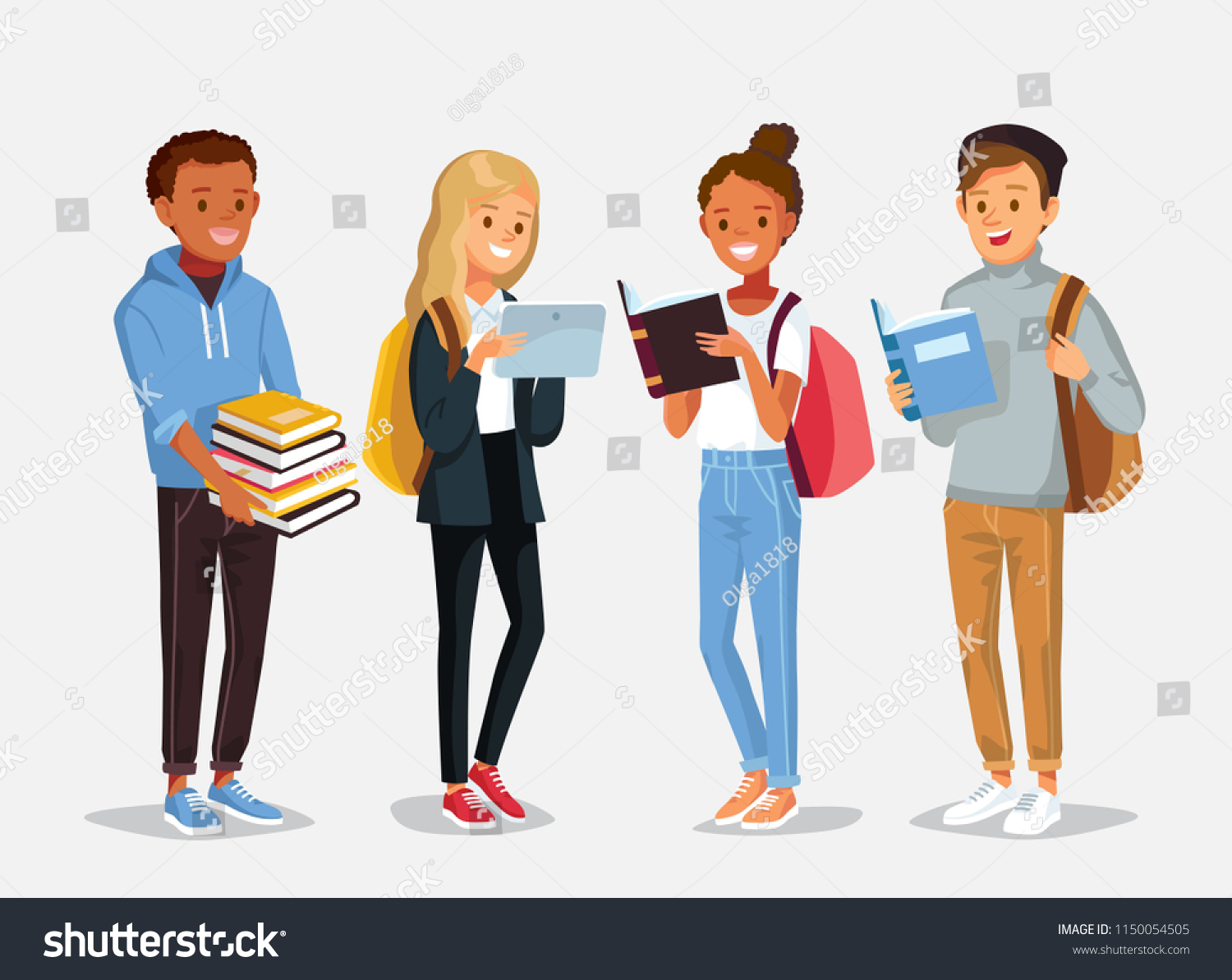 College Student Vector