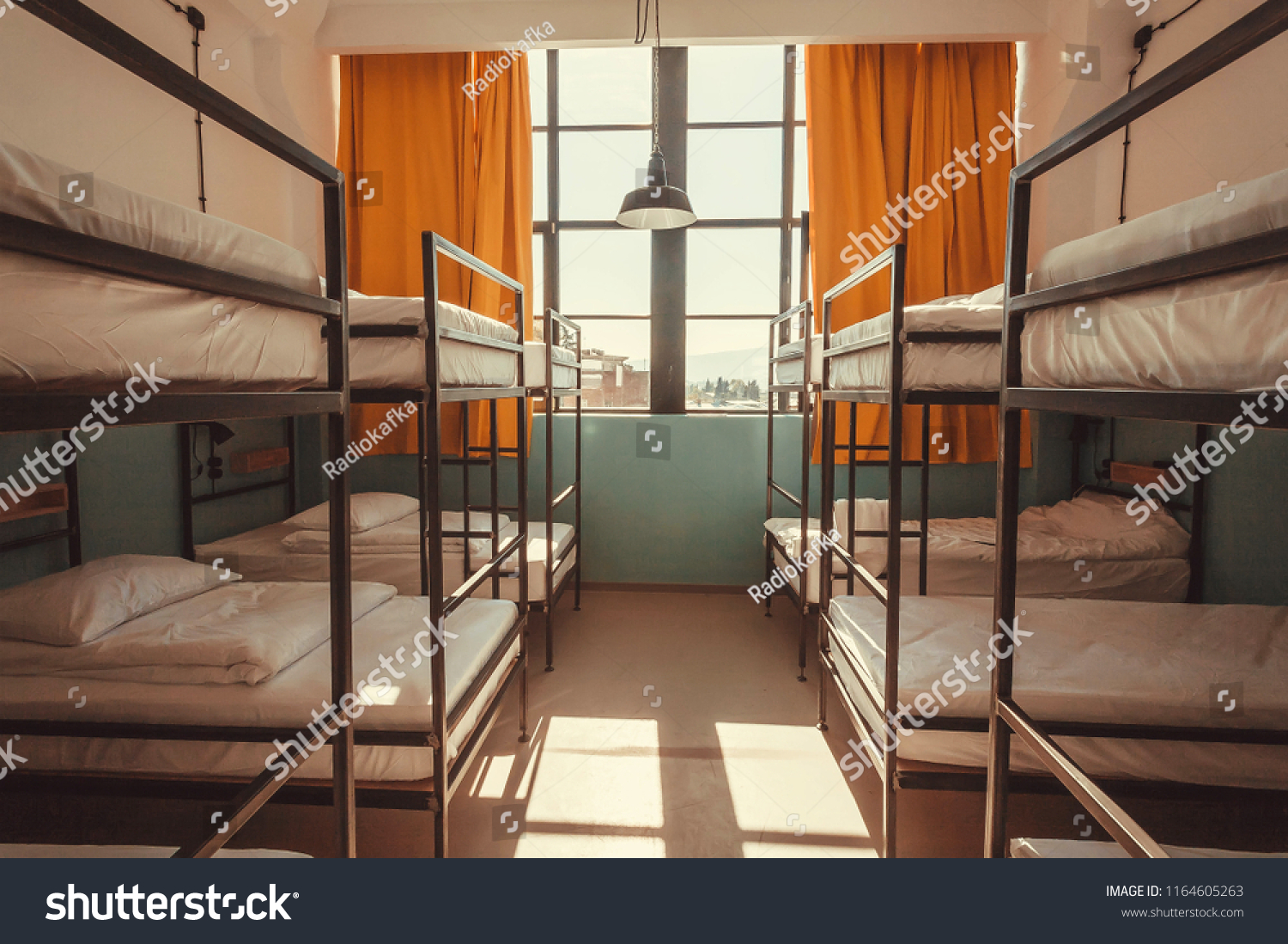 Modern Hostel Room