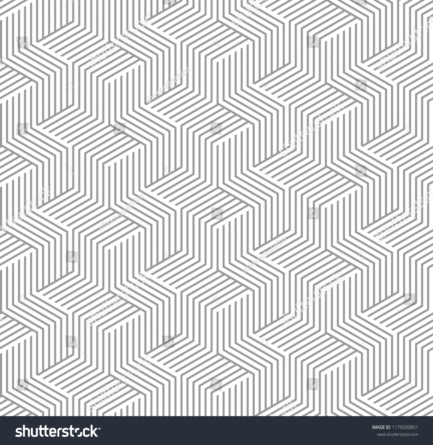 Vector Seamless Texture Modern Geometric Background Stock Vector Royalty Free 1179200851