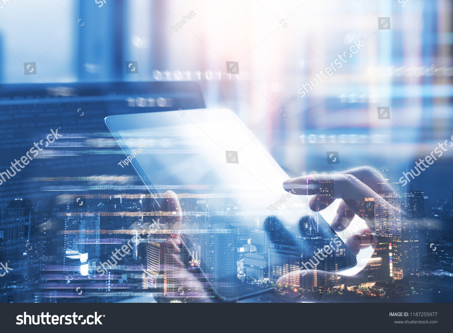 Business Technology Software Development Iot Concept Stock Photo 1187255977 | Shutterstock