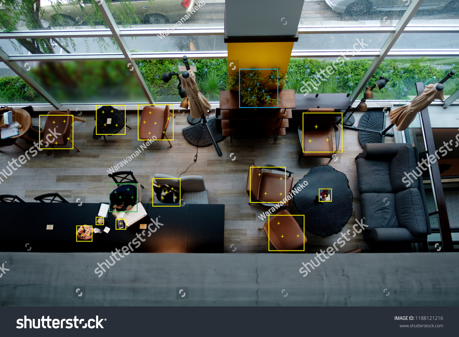 Object Recognition Object Detection By Machine Stock Photo 1188121216 ...