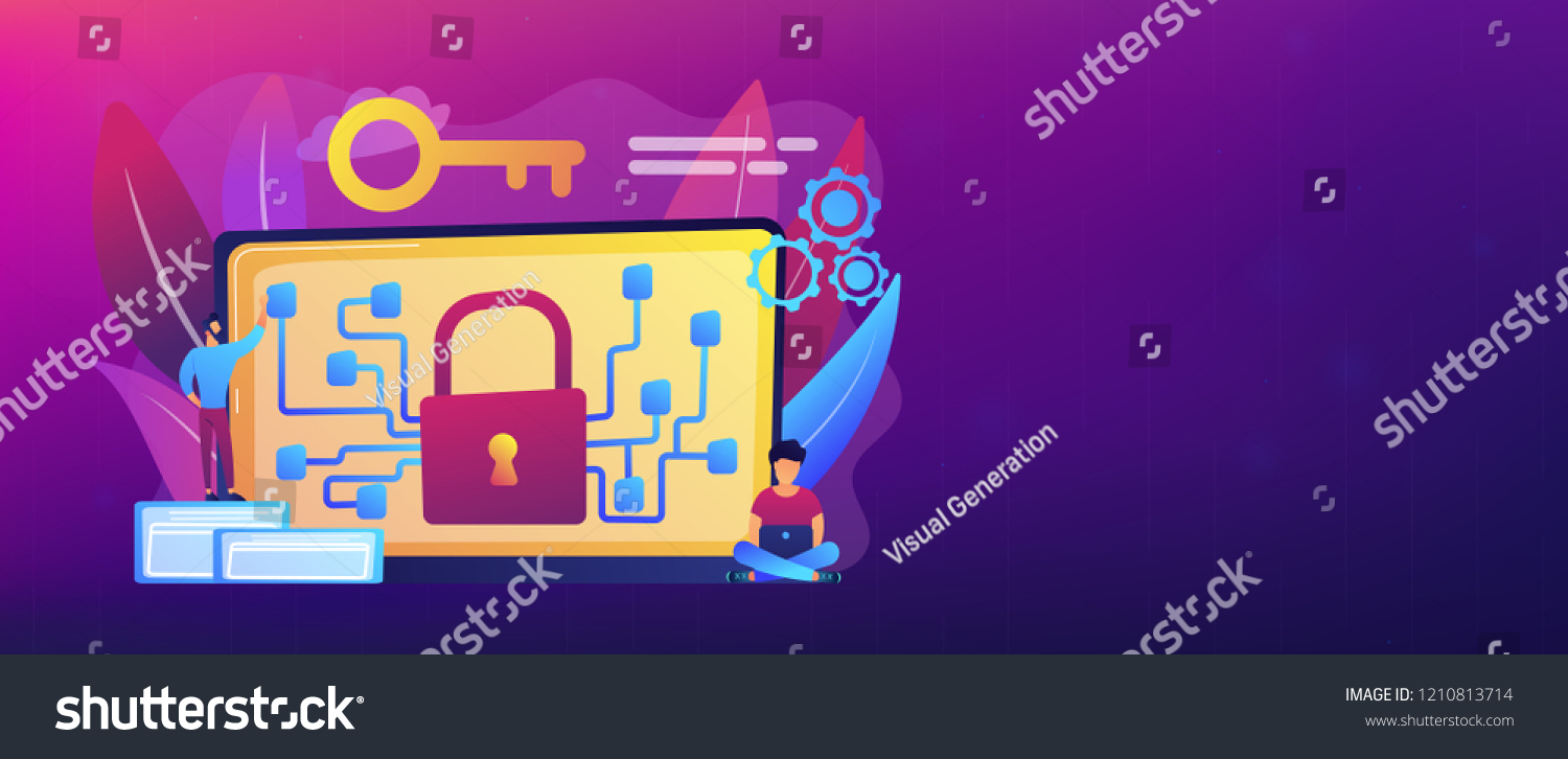 Cryptographic Officer System Administrator Create Algorithm Stock Vector (Royalty Free ...