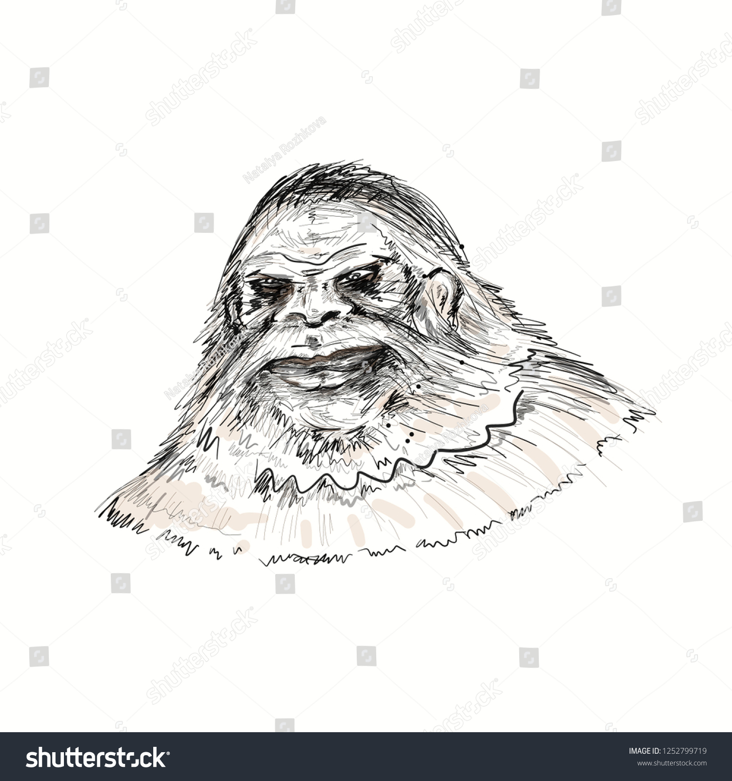 Bigfoot Sketch Images: Browse 676 Stock Photos & Vectors Free Download ...