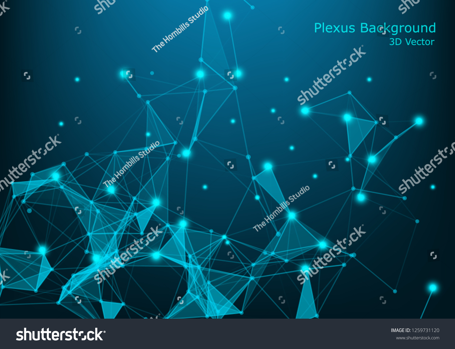 Network Connection Dots Lines Technology Background Stock Vector ...