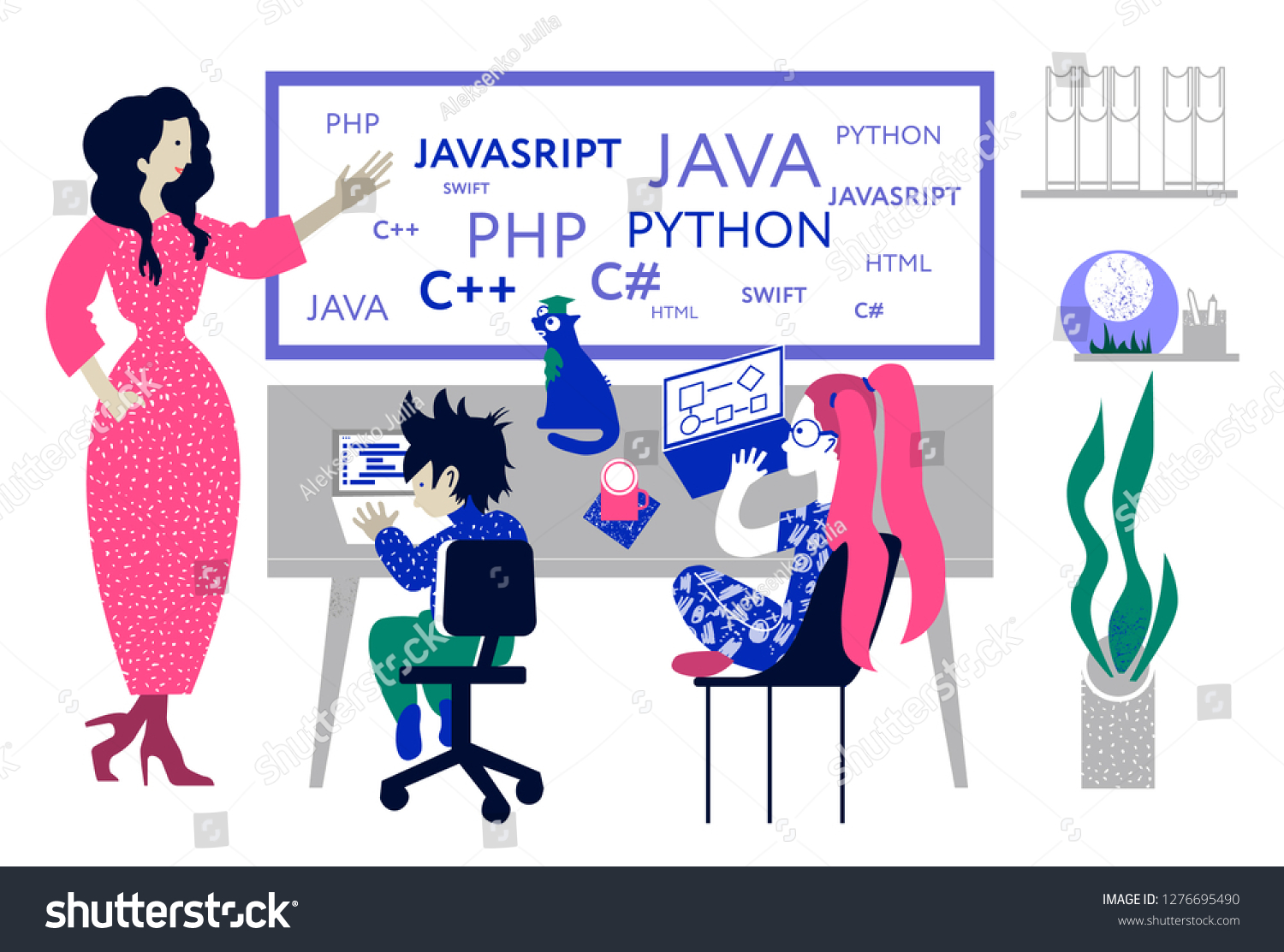 84 Python Coding Kids Images, Stock Photos & Vectors | Shutterstock
