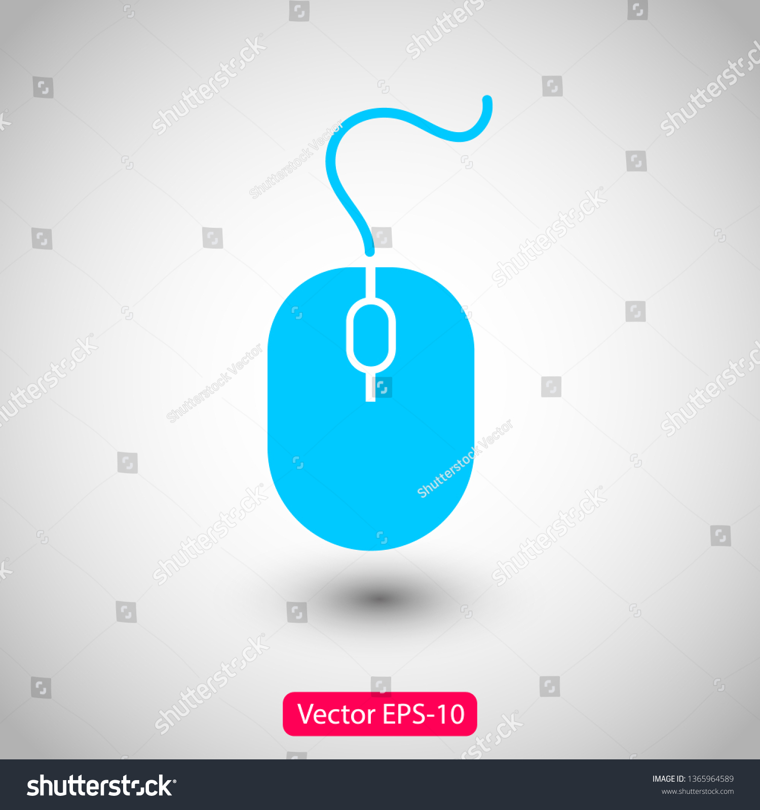 Computer Mouse Icon Symbol Pc Mouse Stock Vector (Royalty Free) 1365964589 | Shutterstock