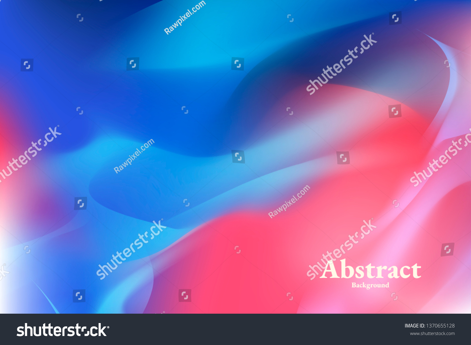Vibrant Blue Abstract Background Vector Stock Vector (Royalty Free ...