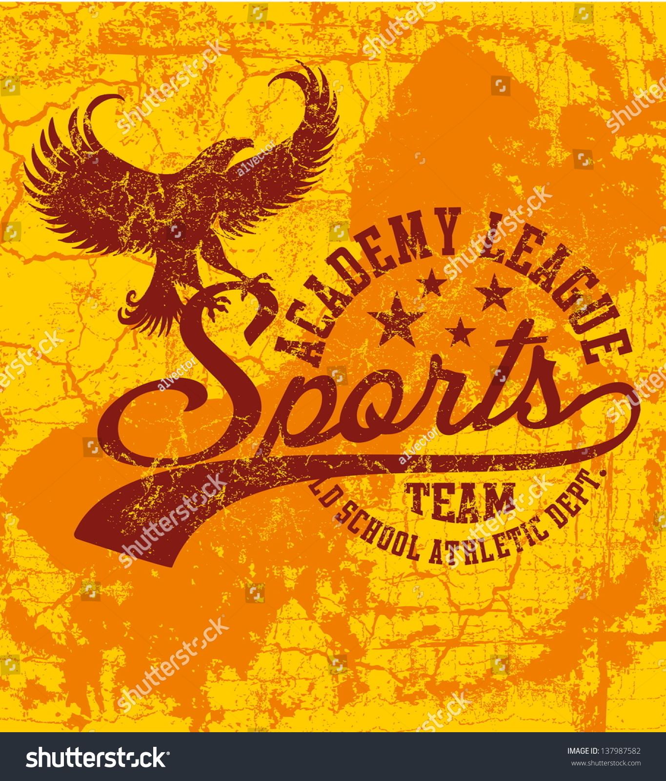 American Football College Team Vector Art Stock Vector (Royalty Free) 137987582 | Shutterstock