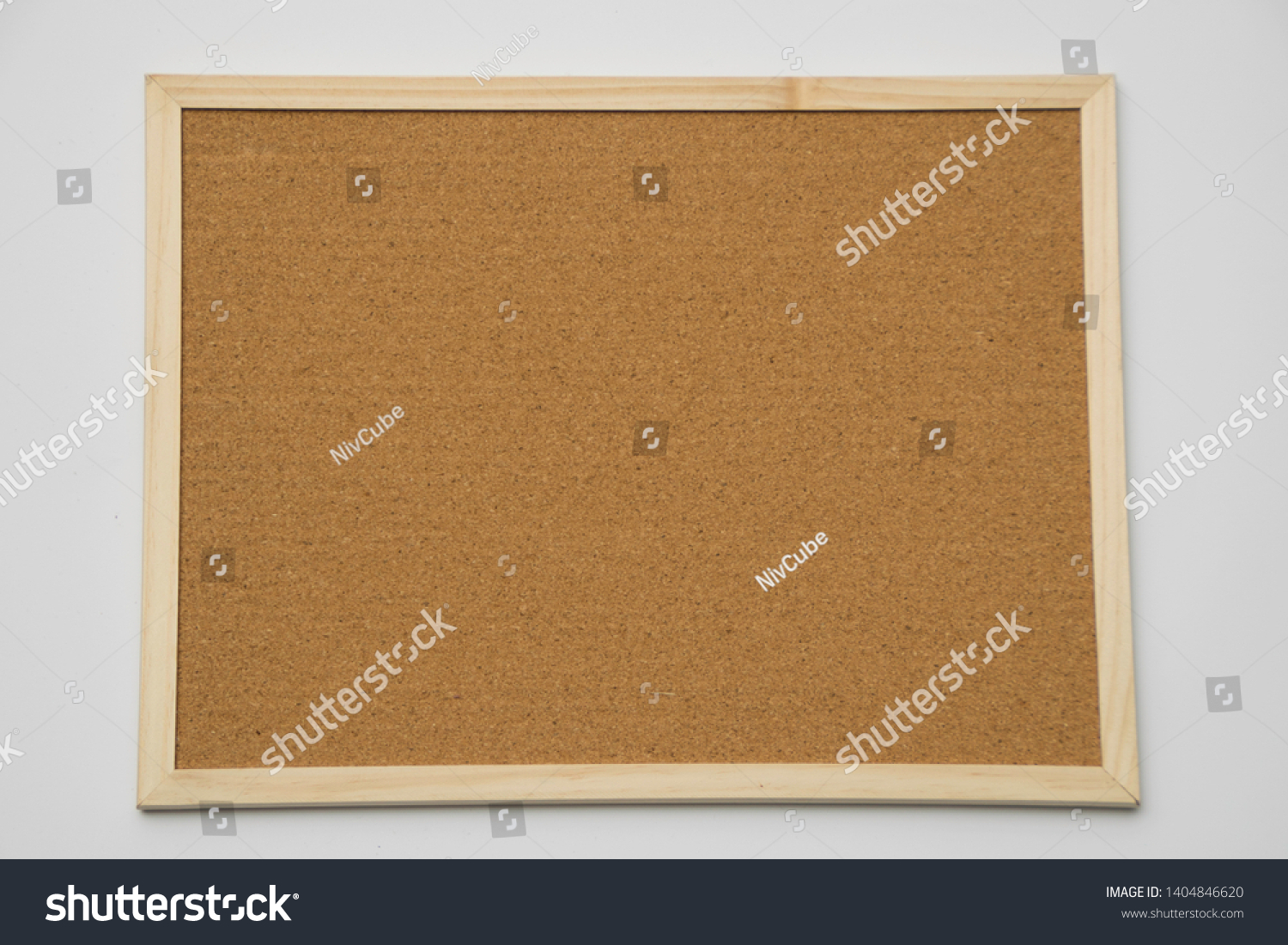 Blank Cork Board Mock Corkboard Texture Stock Photo 1404846620 ...