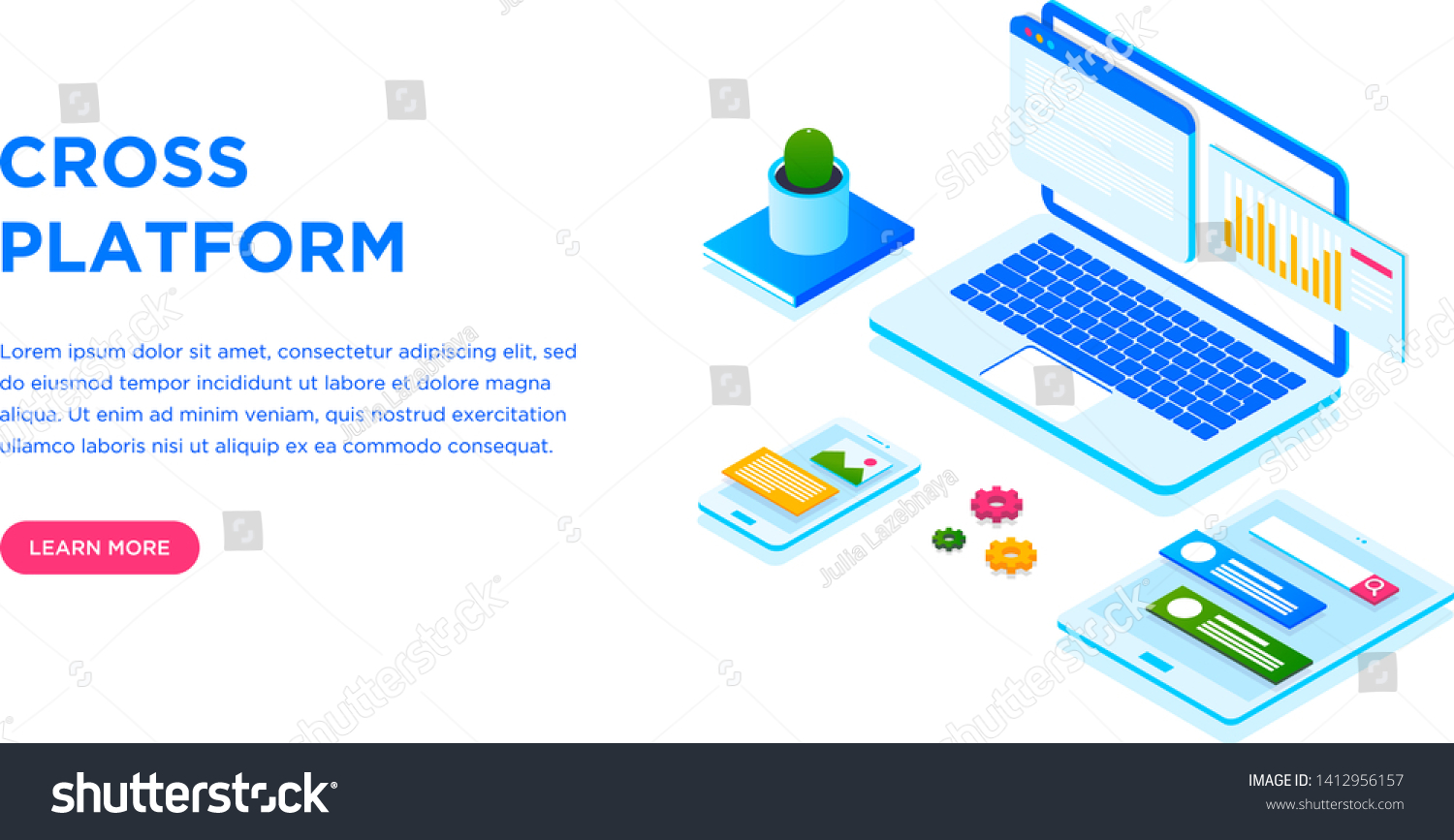 241 Multiple Screen Isometric Images, Stock Photos & Vectors | Shutterstock