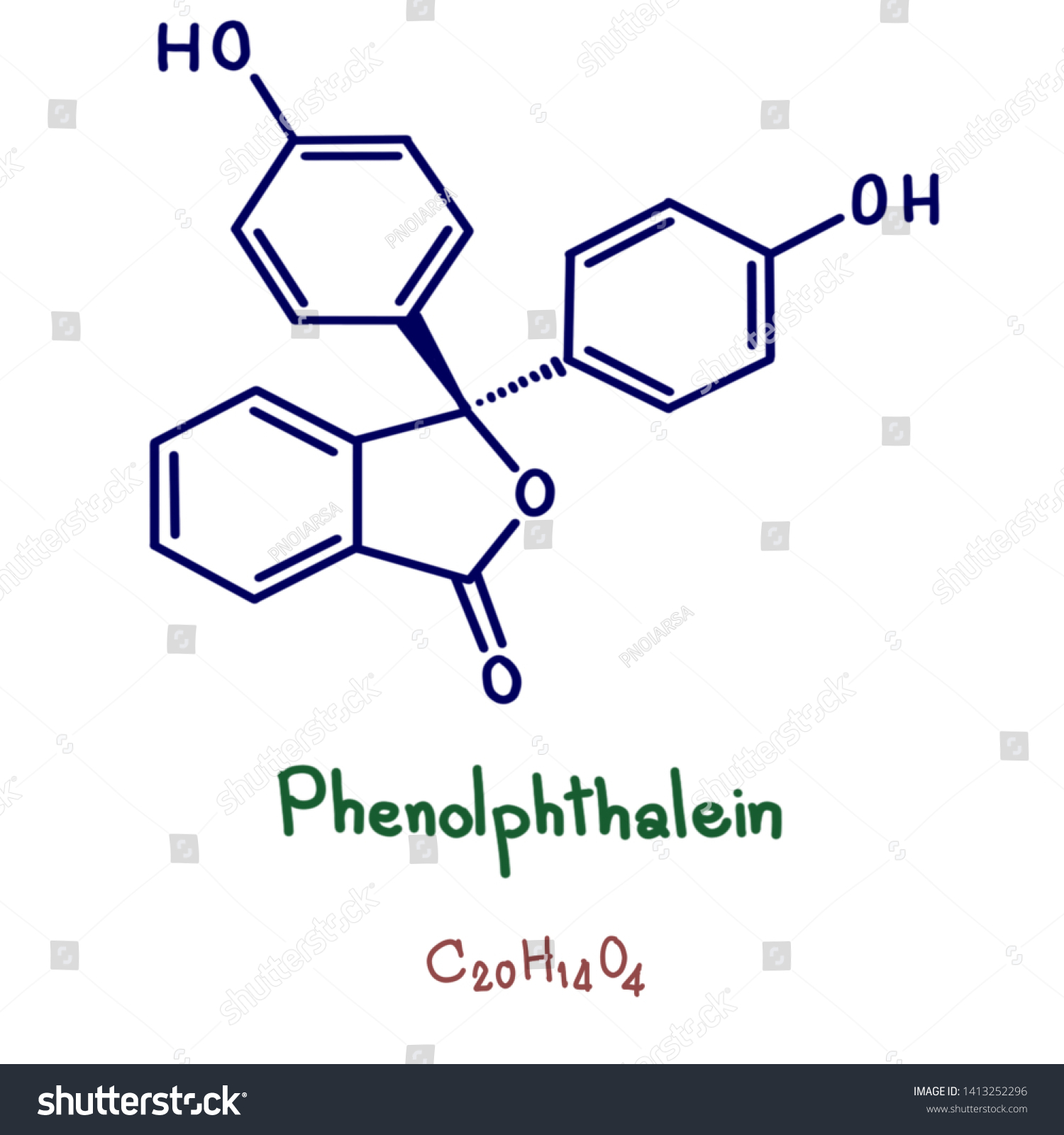 Phenolphthalein Structure