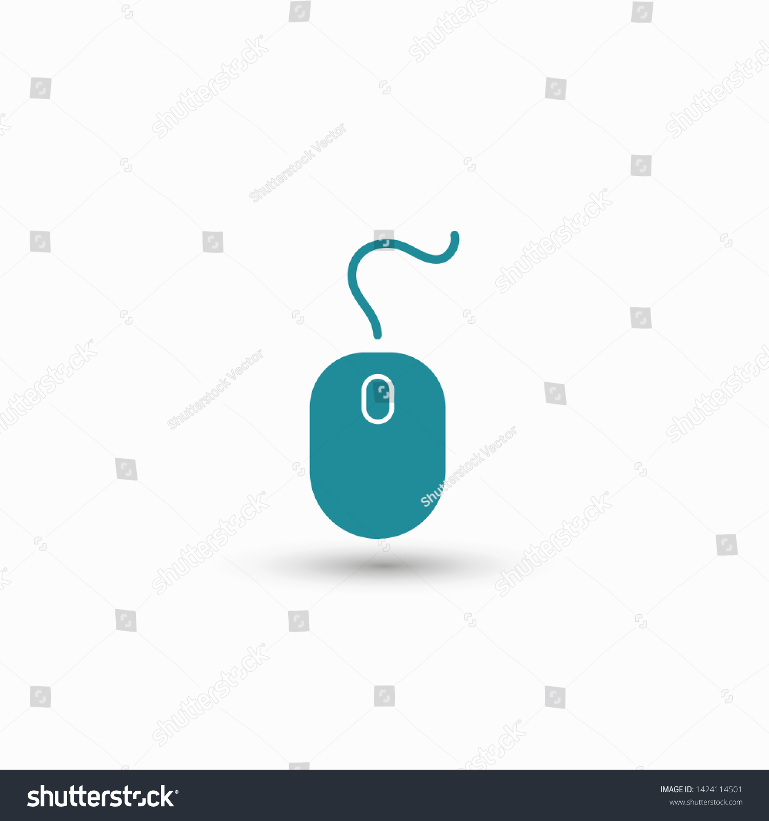 Computer Mouse Icon Symbol Pc Mouse Stock Vector (Royalty Free) 1424114501 | Shutterstock