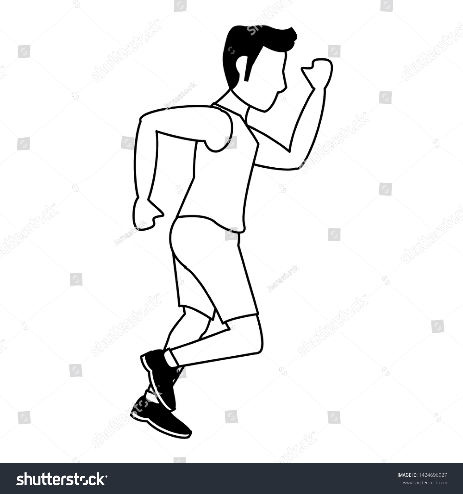 Run Sideview Over 75 Royalty Free Licensable Stock Vectors And Vector Art Shutterstock 