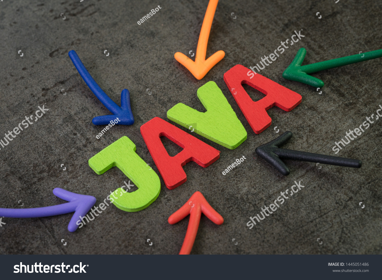 Java Modern Programming Language Software Development Stock Photo ...