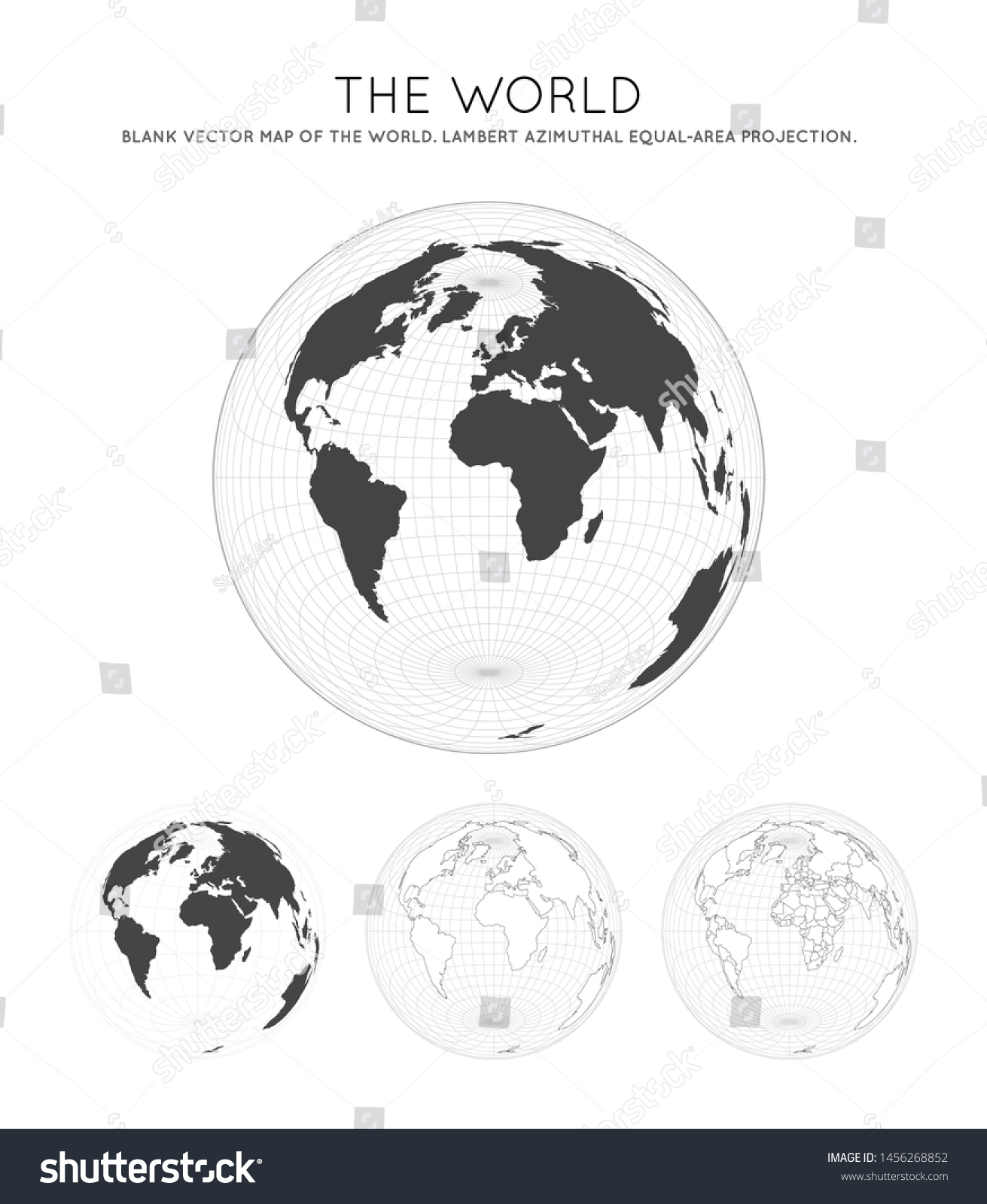 31 Lambert Azimuthal Equal Area Projection Stock Vectors And Vector Art Shutterstock