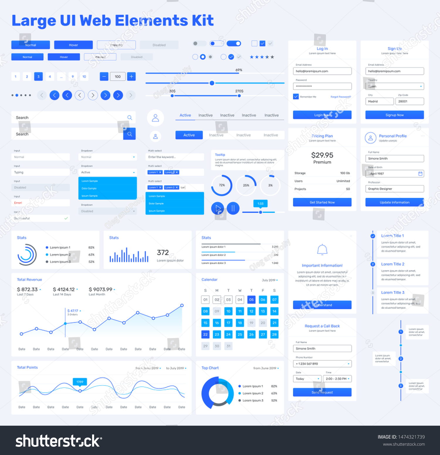 20,322 Flat Ui Kit Images, Stock Photos & Vectors | Shutterstock
