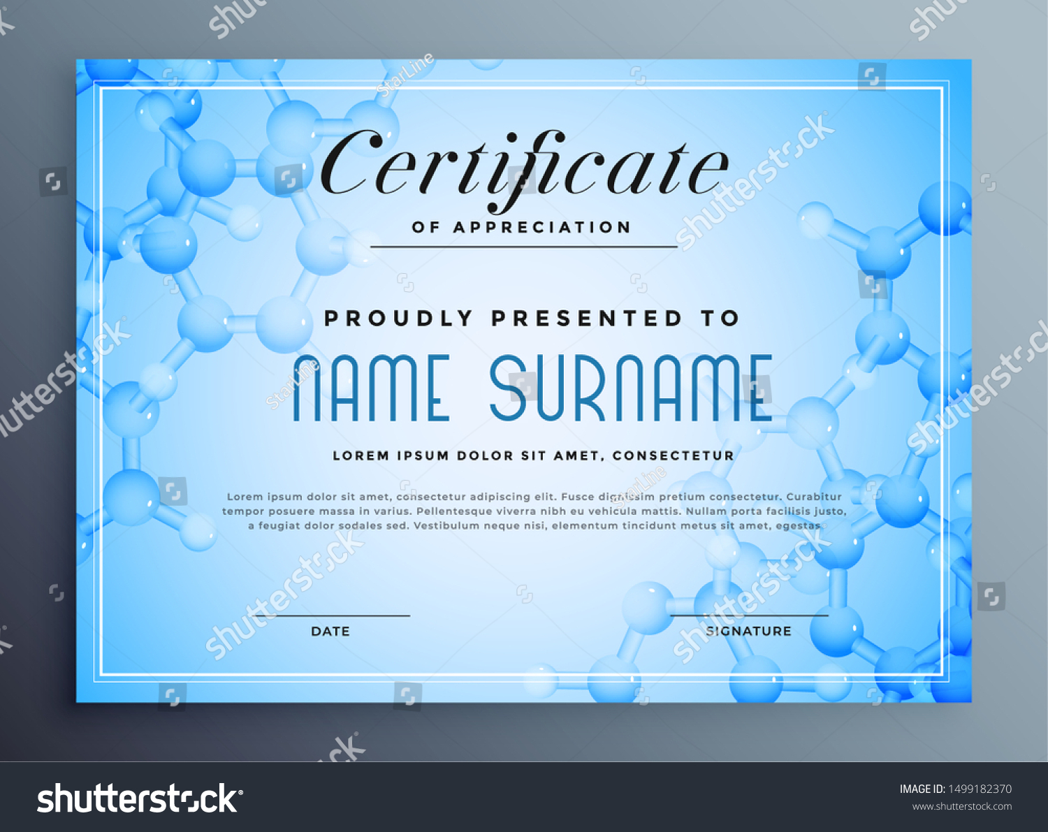110 Science Certificate Recognition Images, Stock Photos & Vectors ...