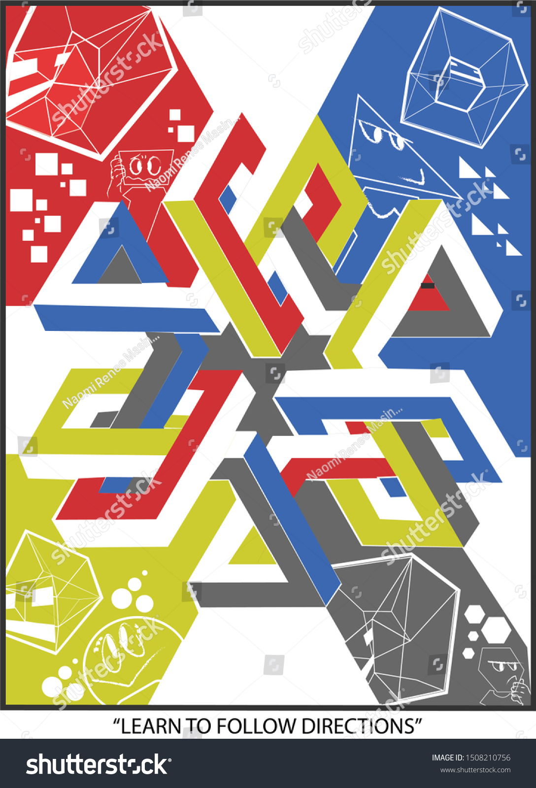 Abstract Illustration Referencing Different Learning Styles Stock ...