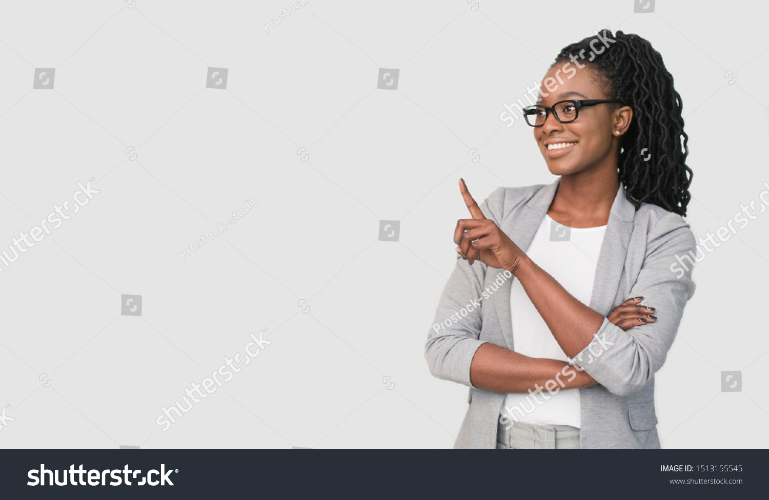 3,767 Black Lady Pointing Direction Images, Stock Photos & Vectors ...