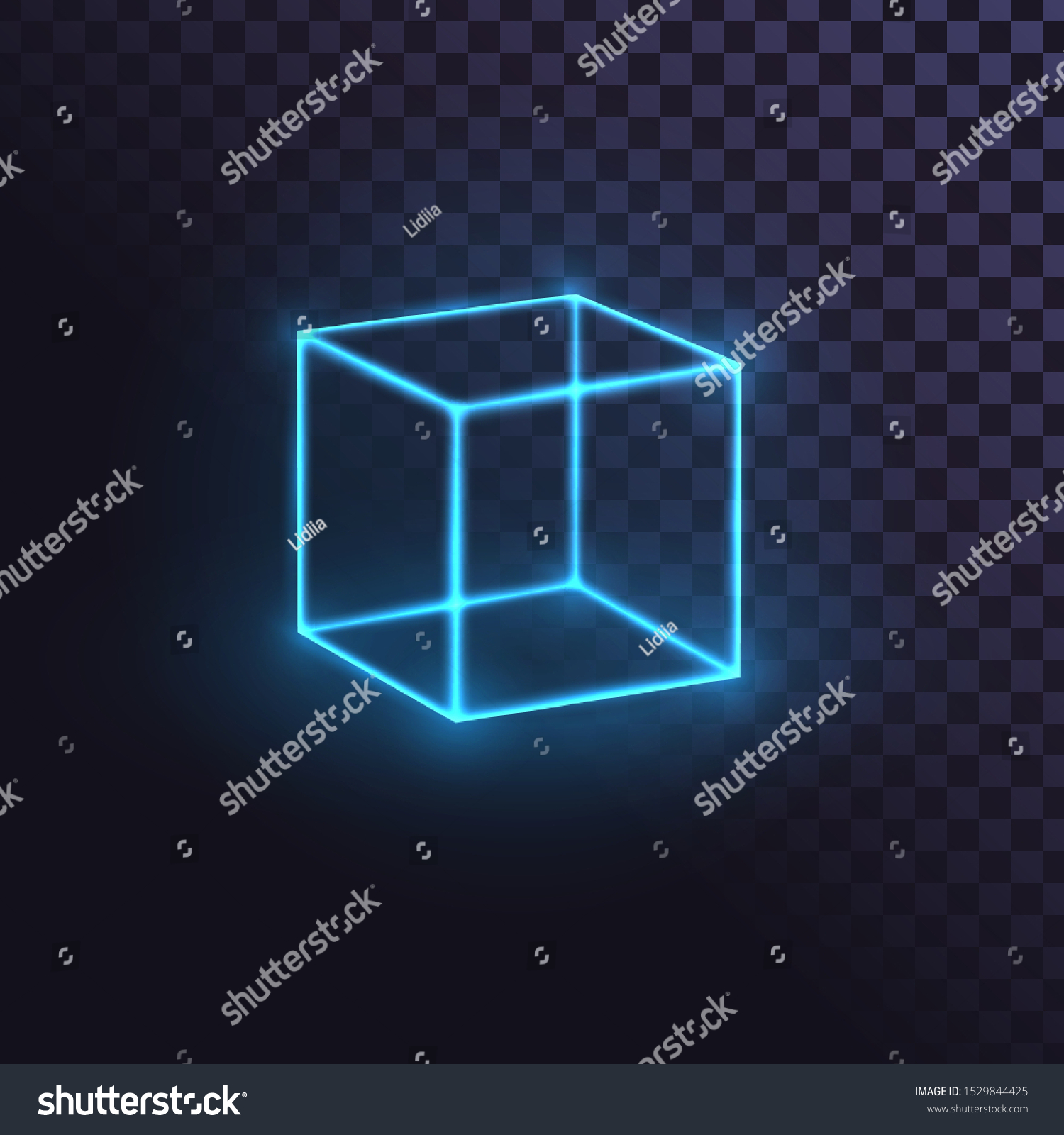 257 Transparent Glow Cube Isometric Images, Stock Photos & Vectors | Shutterstock