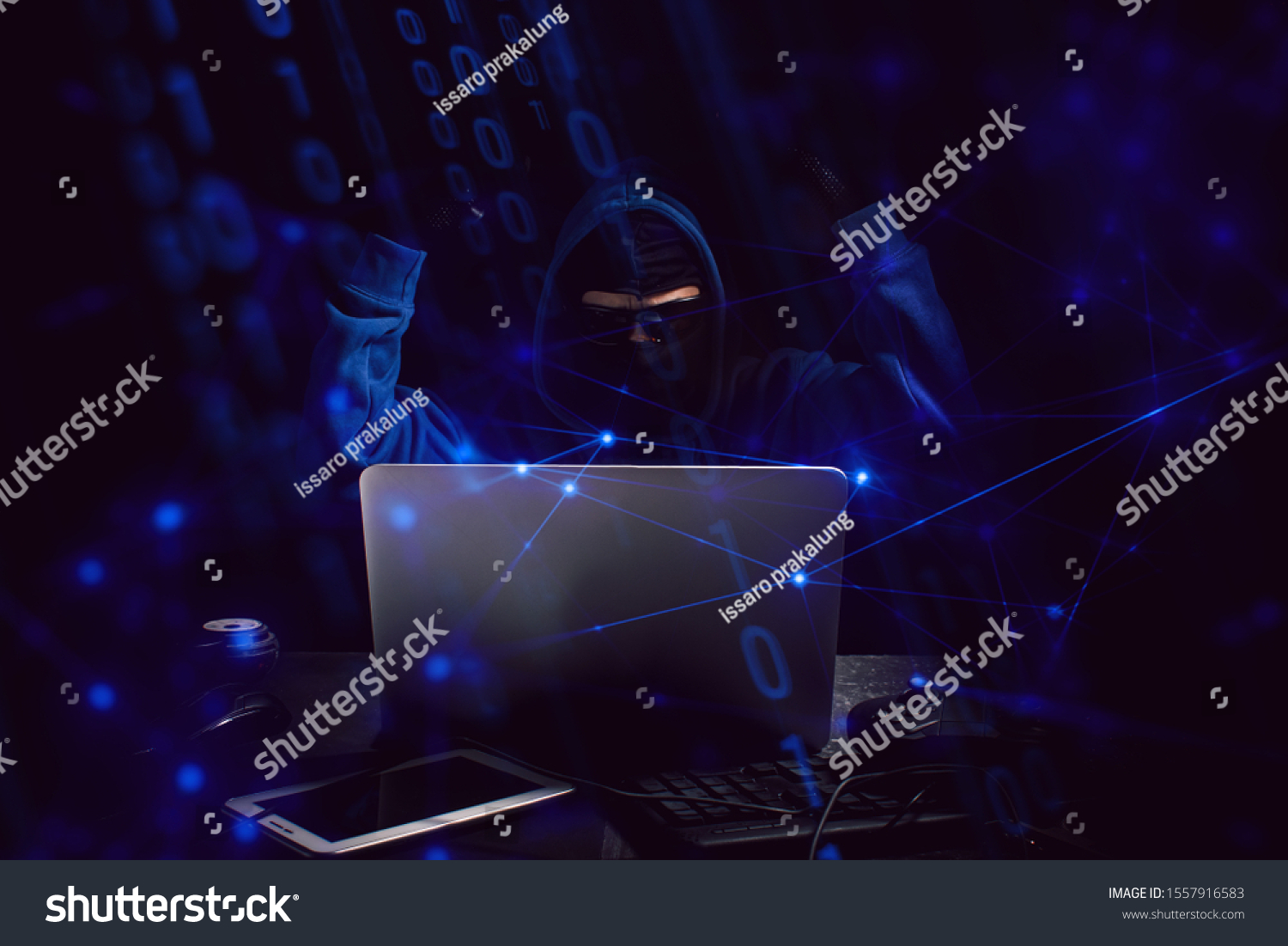 Hacker Computer Security Data Information Technology Stock Photo ...